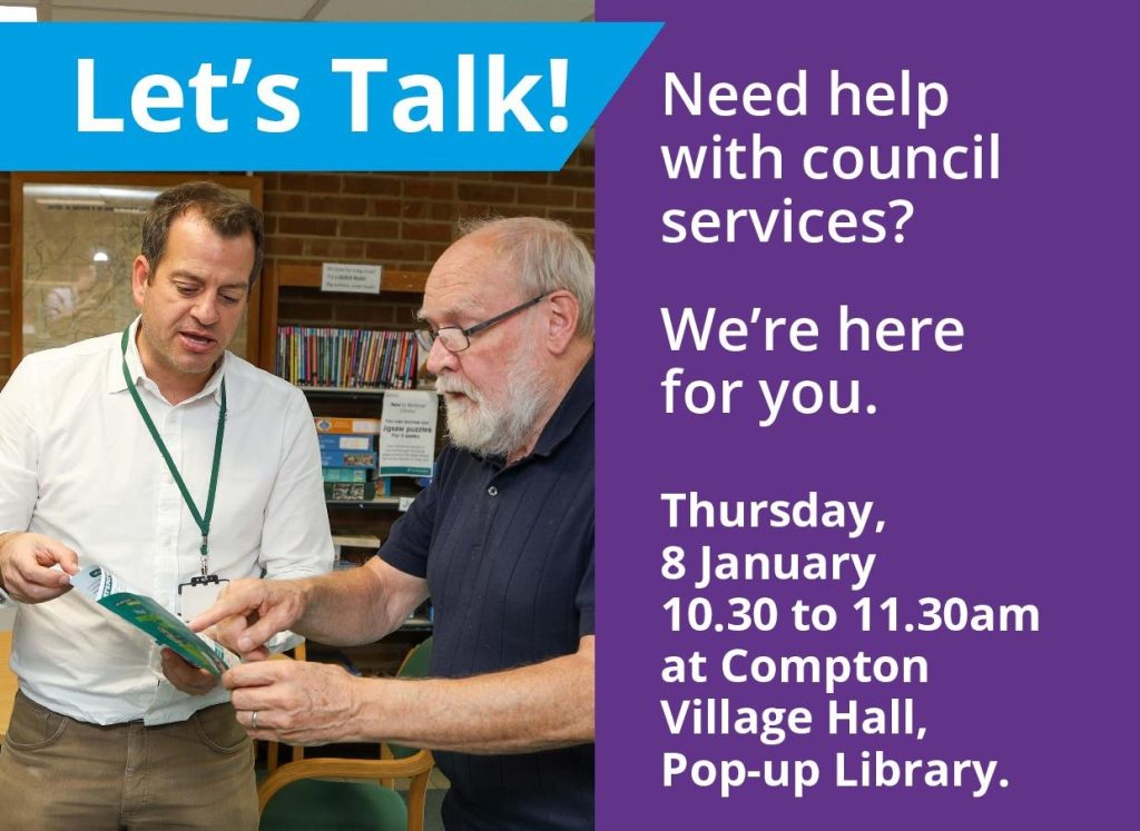Compton Pop-Up Library: Extra Support Available in January – Compton ...